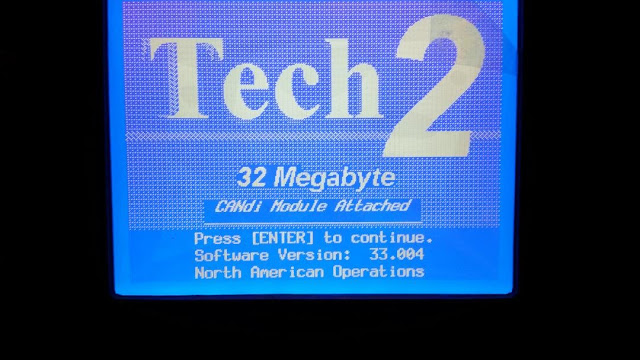 How to get GM TECH2 CANdi module to work?